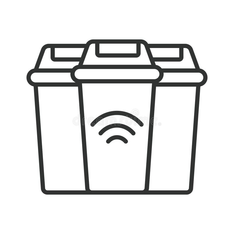 Waste Bin Icon Stock Illustrations – 48,583 Waste Bin Icon Stock ...