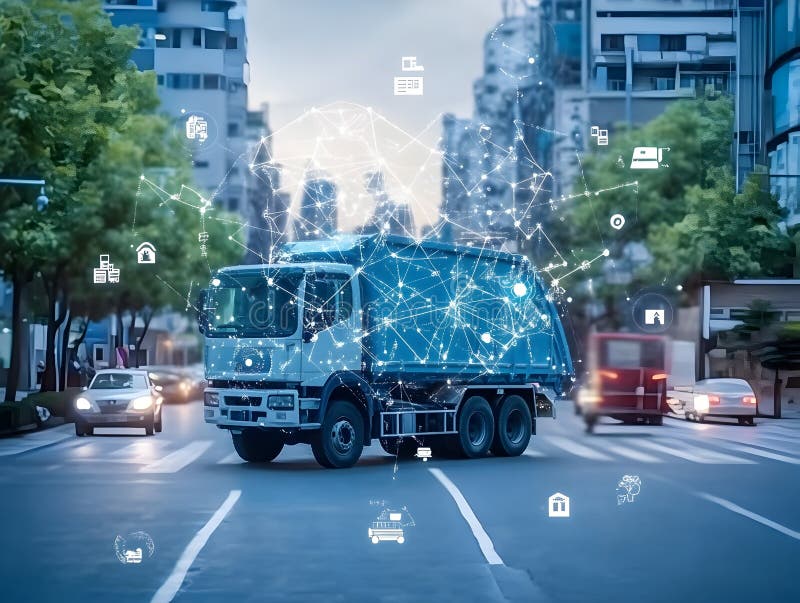 Smart Waste Truck with Advanced IoT Technology for Efficient Rural ...