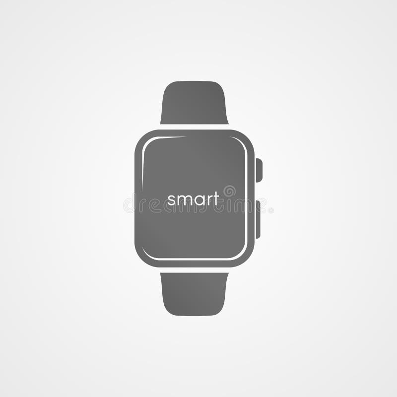 Smart Watch with Application Icon on Screen Stock Vector - Illustration ...