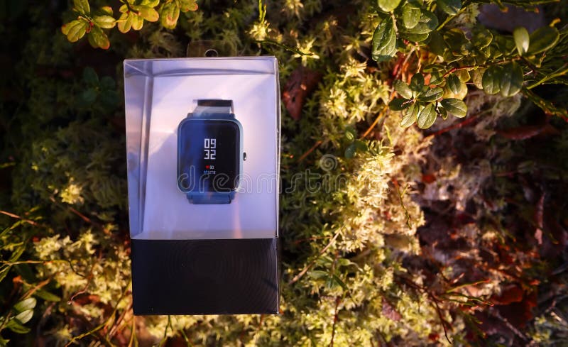 Smart Watch with Color Screen Stock Photo - Image of gadget, future ...