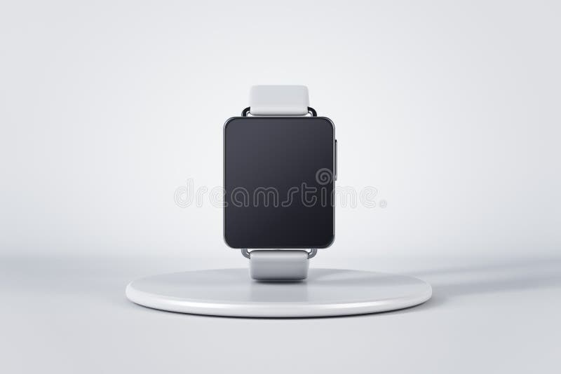 Smart Watch Concept with Electronic Watches with Black Display with ...