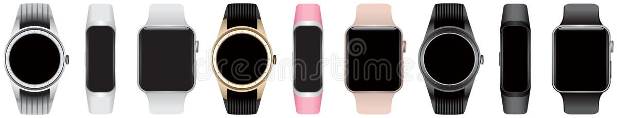 Smartwatch Types Stock Illustrations – 54 Smartwatch Types Stock ...