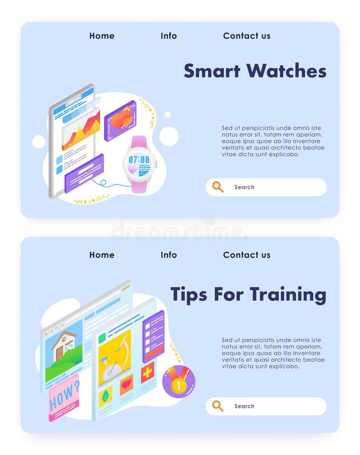 Smart Watch and Heart Rate Activity Tracking. Cardio Training Program ...