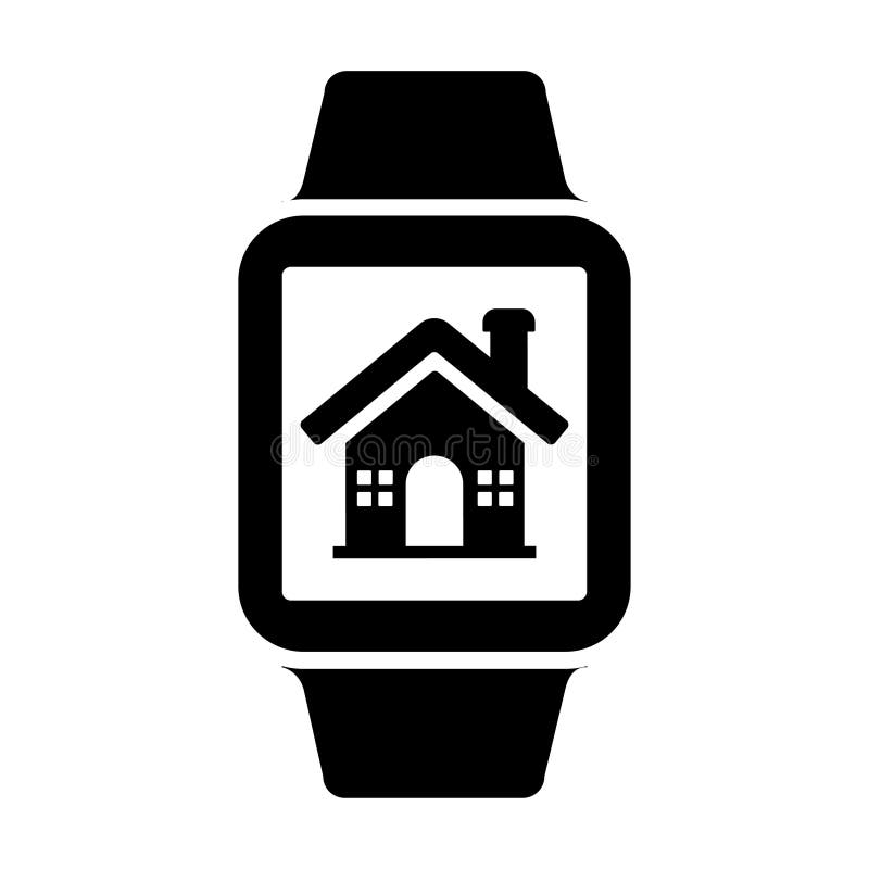 Smart Watch Icon stock vector. Illustration of icon - 265071475