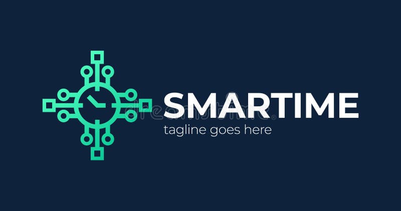 Smart Watch Logo. Smart Watch Application Logo Vector Icon Ilustration ...