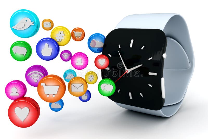 Smart Watch Symbols Stock Illustrations – 960 Smart Watch Symbols Stock ...