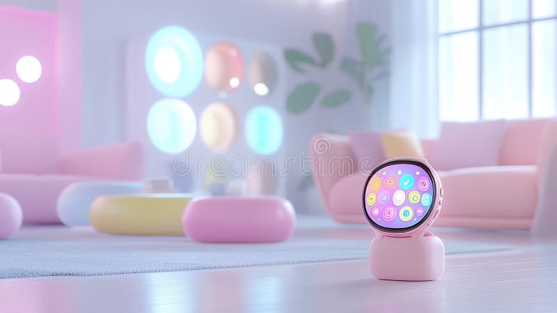 Accessory Digital Device Room Interior Table Connection Track Stock ...