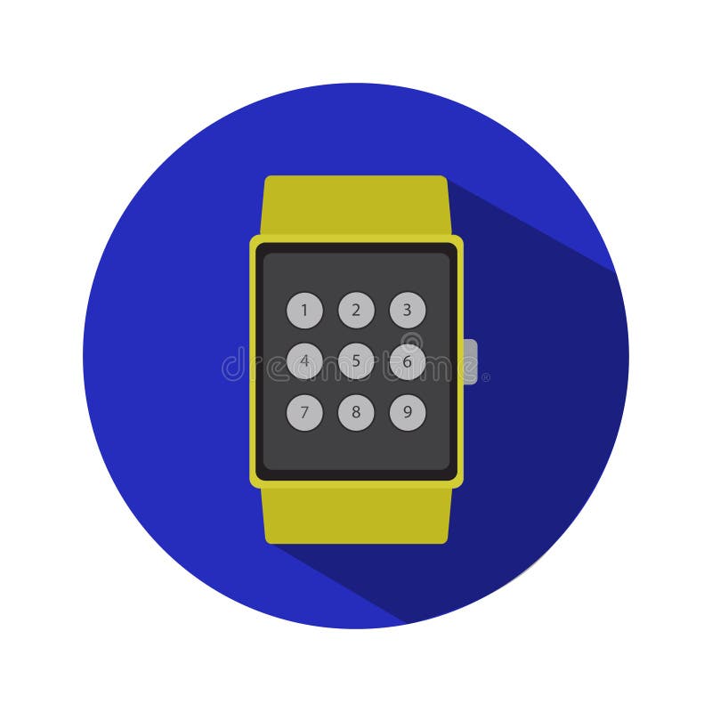 Smart Watch Time Hour Modern Technology Electronics Application Simple ...