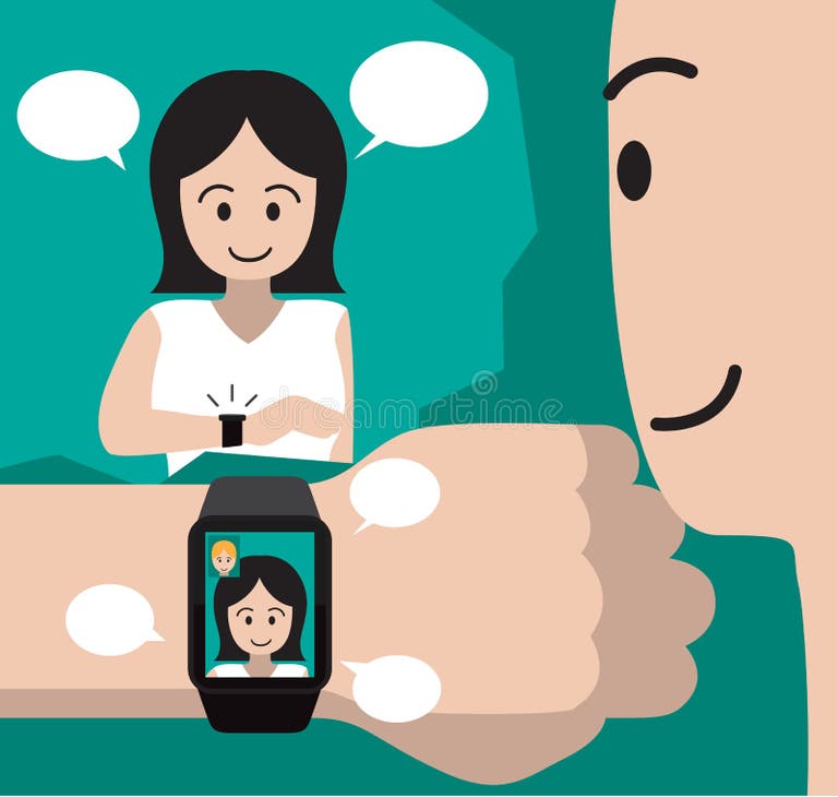 Smartwatch Cartoon Stock Illustrations – 4,041 Smartwatch Cartoon Stock ...