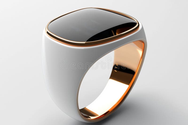 Smart Wearable Ring Features Elegant Design and Notifications Display ...