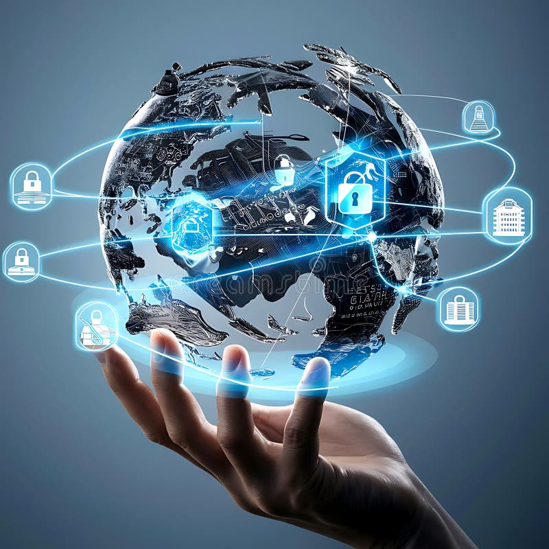 Smart Wearables: Revolutionizing Digital Access and Communication Across Continents. Stock ...