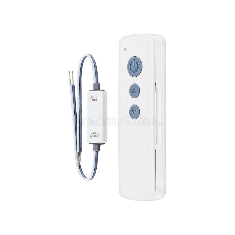 Smart White LED Controller Board with Remote Control in White Housing ...