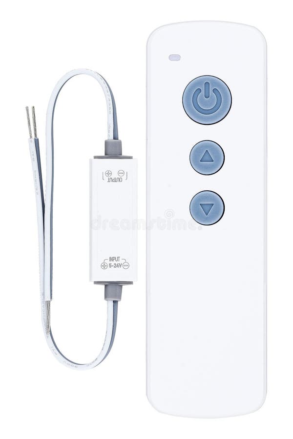 Smart White LED Controller Board with Remote Control in White Housing ...