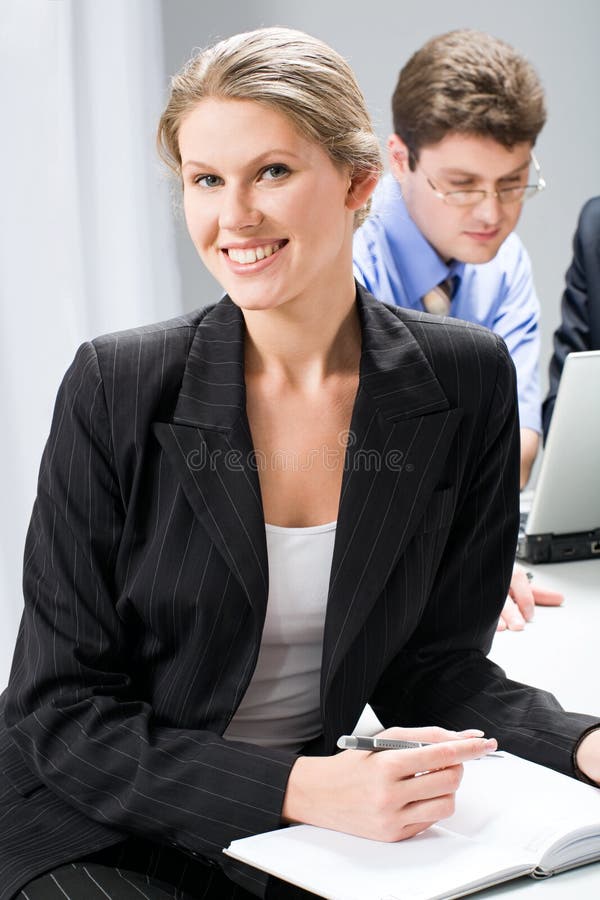 Smart woman stock image. Image of happy, leaders, business - 3148771