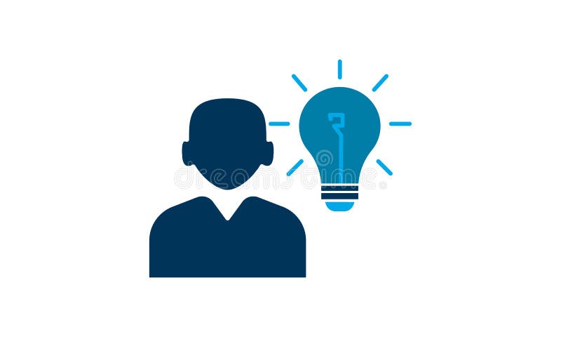 Smart Work Icon. Idea Concept Vector Illustration Used for Website ...