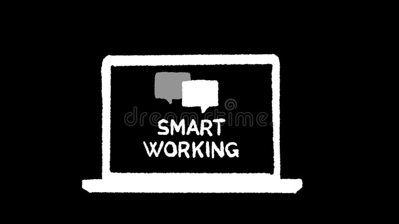 Smart Working Graphics, Animated Whiteboard Style, Ideal for ...