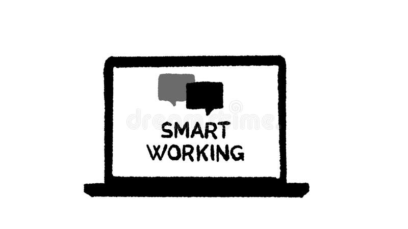 Smart Working Graphics, Animated Whiteboard Style, Ideal for ...