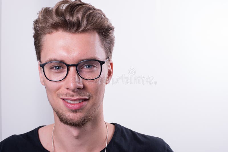 Smart Young Professional Smiling into the Camera Stock Image - Image of ...