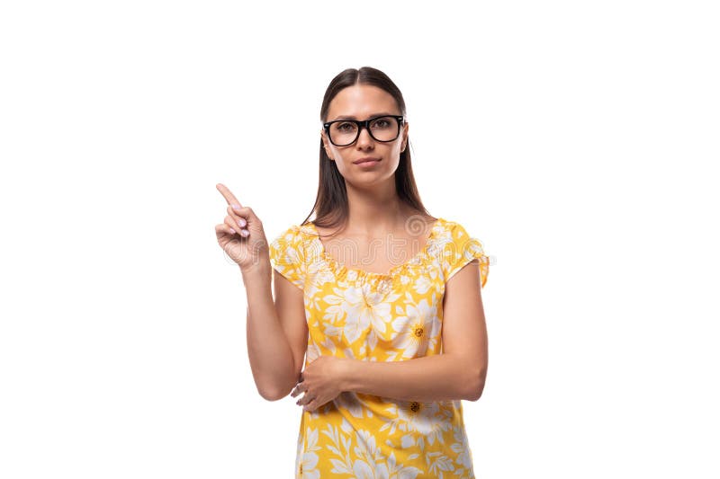 Smart Young Woman Thinking about Solving a Problem Stock Photo - Image ...