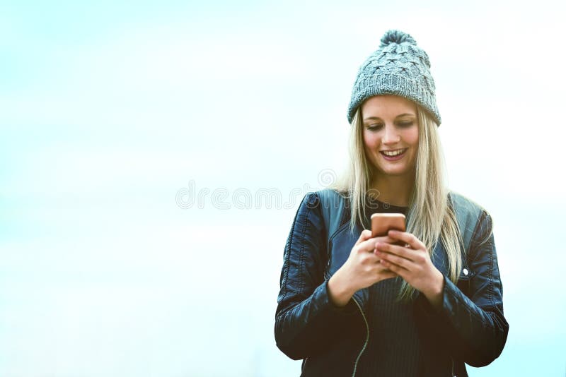 The Smartest Travelers Use the Smartest Apps. an Attractive Young Woman ...