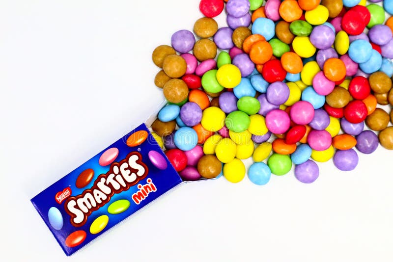 SMARTIES, Coloured Chocolate Confectionery Produced by NestlÃ ...