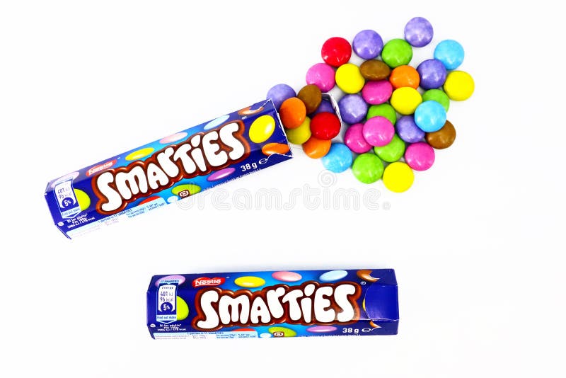 SMARTIES, Coloured Chocolate Confectionery Produced by NestlÃ ...