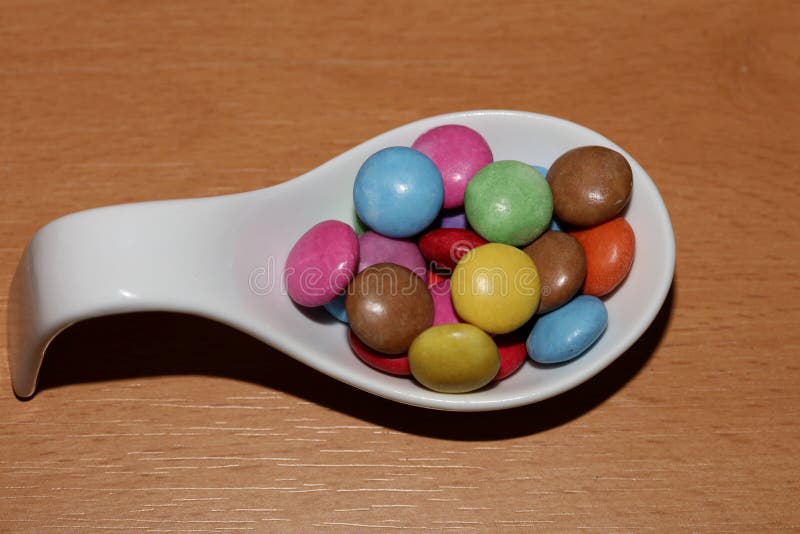 Smarties Sweets Macro Background High Quality Prints Stock Photo ...