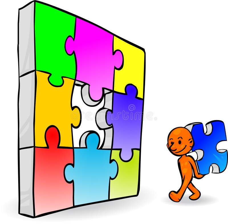 Smartoon Problem Solving stock vector. Illustration of smartoon - 9536776