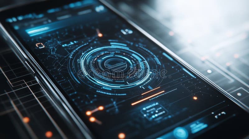 Innovative Smartphone Accelerometer Sensor Stock Illustrations – 4 ...