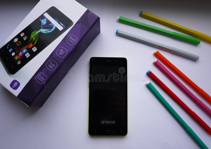 Smartphone with Android Operating System with Multi-colored Removable ...