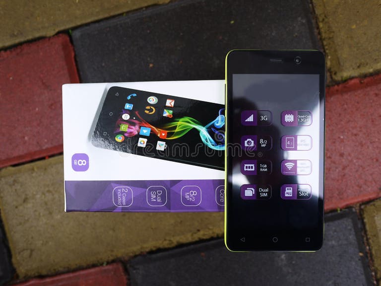 Smartphone with Android Operating System with Multi-colored Removable ...