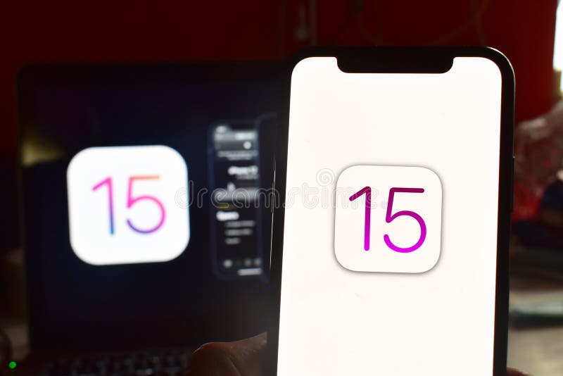 Smartphone with the Apple Logo IOS is a Mobile Operating System from ...