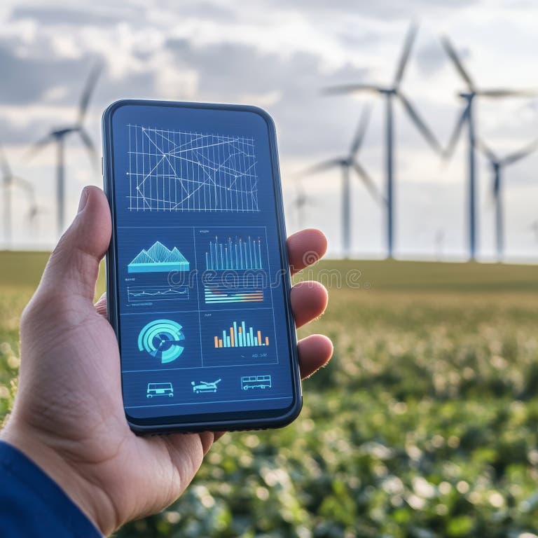 Smartphone Application for Tracking Renewable Energy, Featuring Real ...