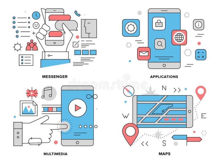 Multimedia Technology Stock Illustrations – 342,489 Multimedia ...