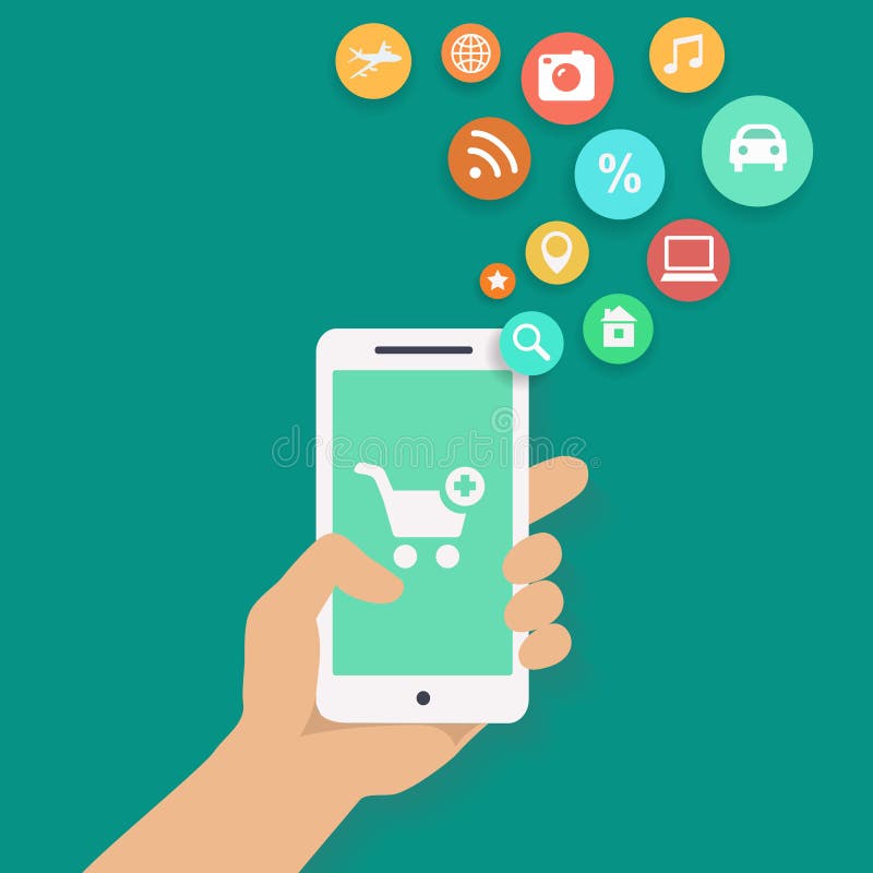 Shopping Infographics stock vector. Illustration of graphics - 31666701