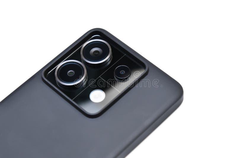 Smartphone Back Side with Photo Lenses a Place for Design and Copy ...