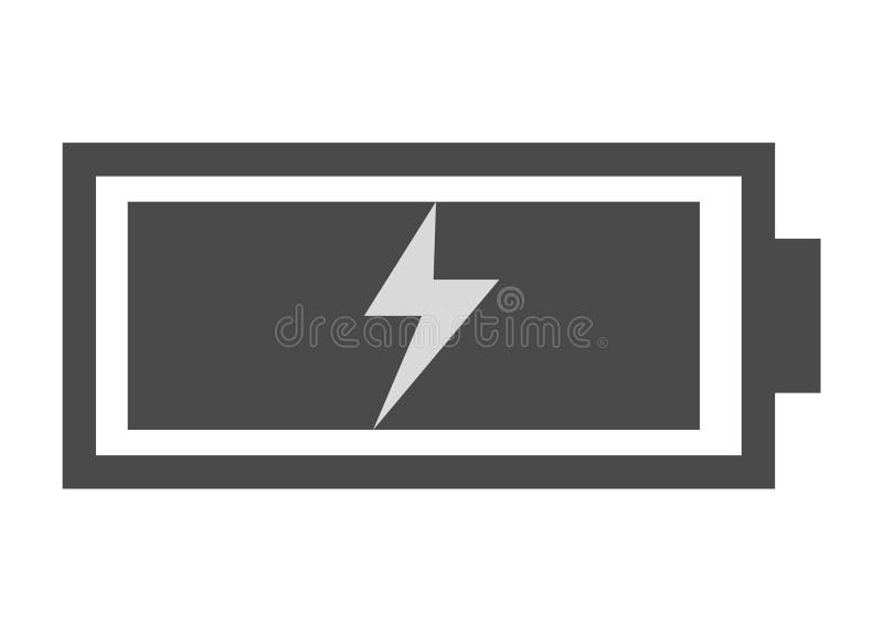 Smartphone Battery Charge Level Icon Vector. Indicator Battery ...