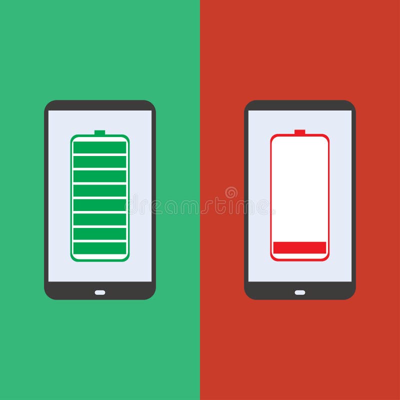 Battery Flat Icon or Logo for Web Design. Stock Vector - Illustration ...