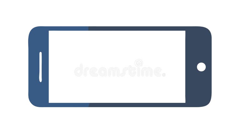 Smartphone Blank Screen Icon - Mobile, Technology, and Digital Device ...