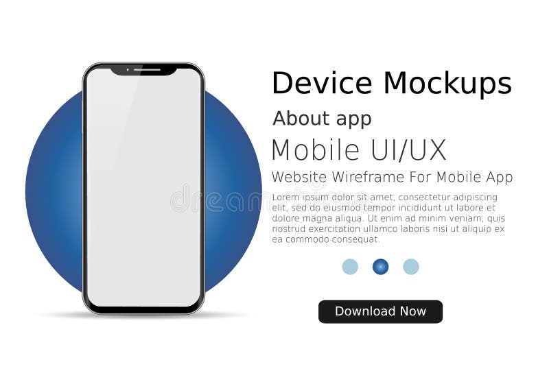 Wireframe Kit for Mobile Phone. Mobile App UI, UX Design. New Profile ...