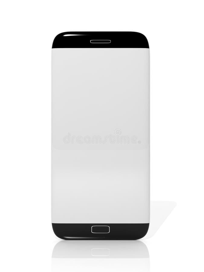 Smartphone Blank Screen, Phone Mockup. Template for Infographics or ...