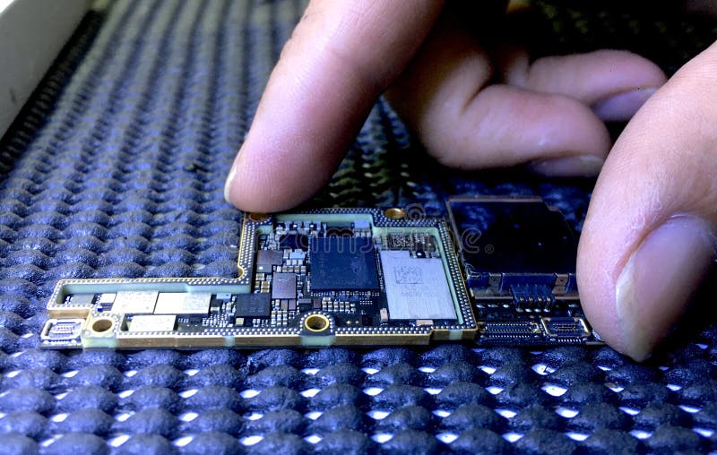 Smartphone board stock photo. Image of holding, smartphone - 263790104