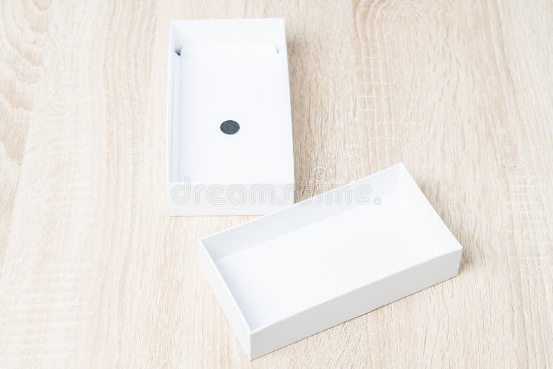 Smartphone Box, a Package of Products from a Smartphone Store Stock ...