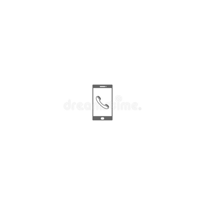 Smartphone Call Logo Icon Vector Stock Vector - Illustration of device ...