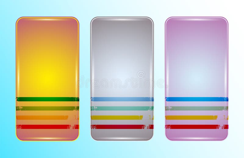 Smartphone Case Retro Design Template Set. Vector Stock Vector ...