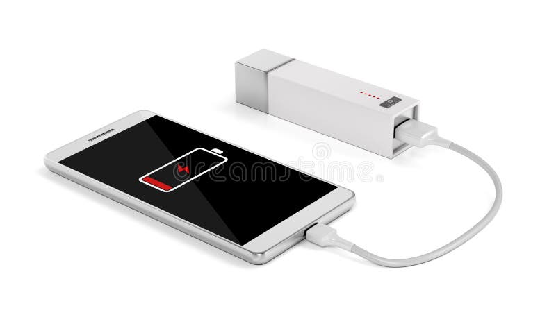 Smartphone power adapter stock photo. Illustration of cellphone - 224311840