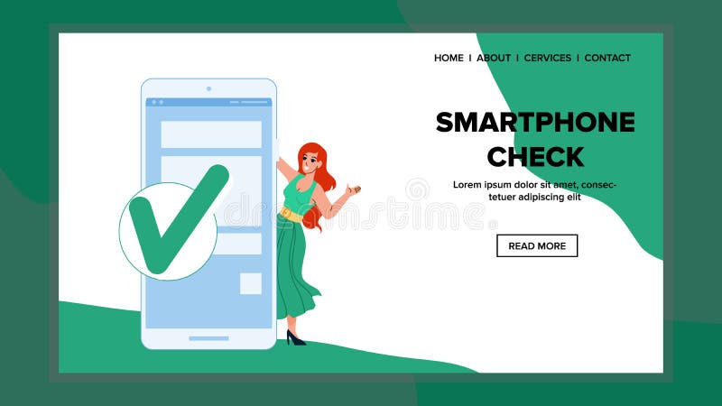 Smartphone Check List App for Planning Vector Stock Vector ...