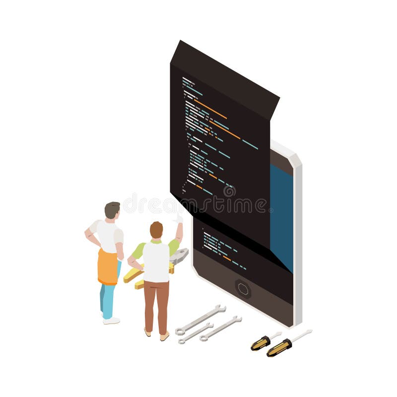 Smartphone Qr Code Icon Vector Flat Stock Vector - Illustration of check, isolated: 288999732