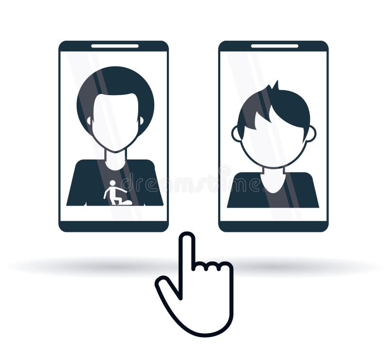 Smartphone and Communication Design Stock Vector - Illustration of ...