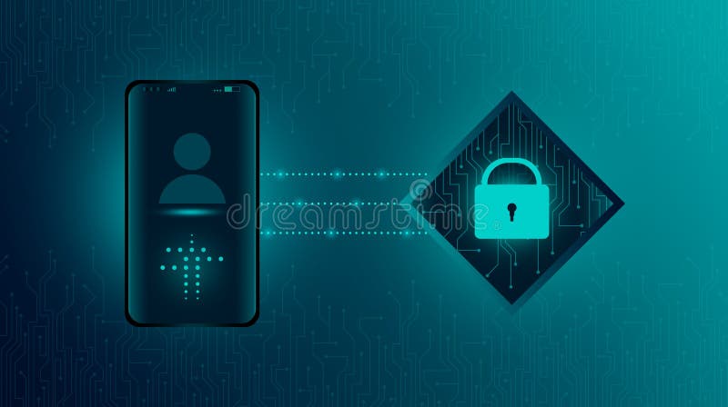 Smartphone Communication with Shield Icon Cyber Security To Secure ...